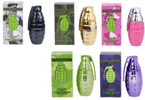 DANGEROUS Perfume Cologne fragrance explosion series